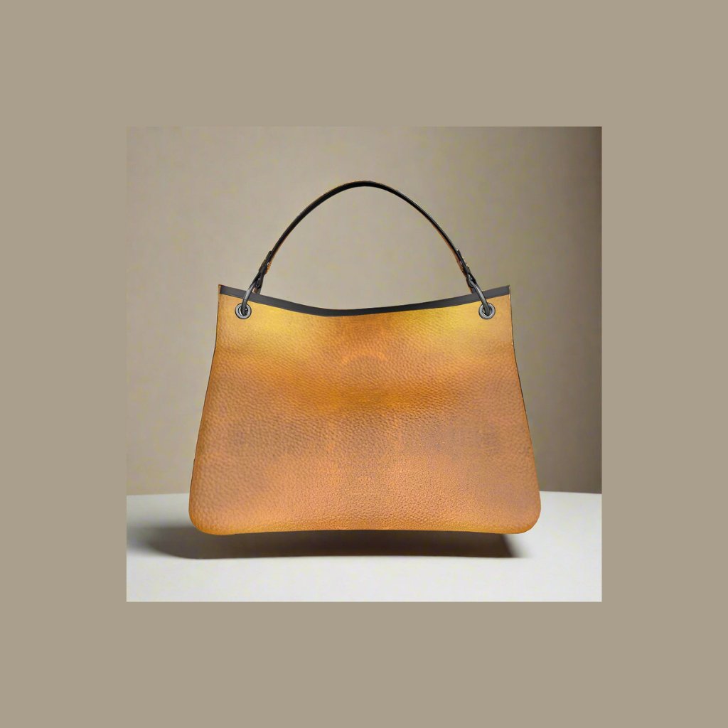 Handcrafted leather bags and fabric totes by FABA Collection
