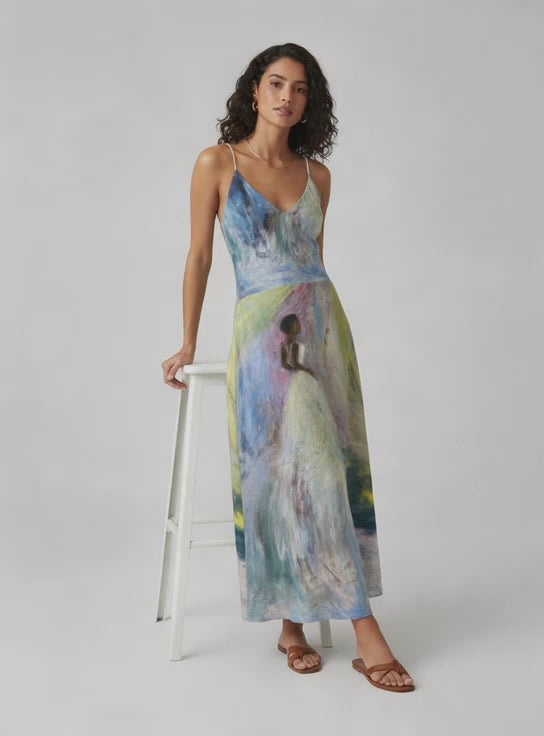 Exclusive Slip Dress Into the Light- FABA Collection