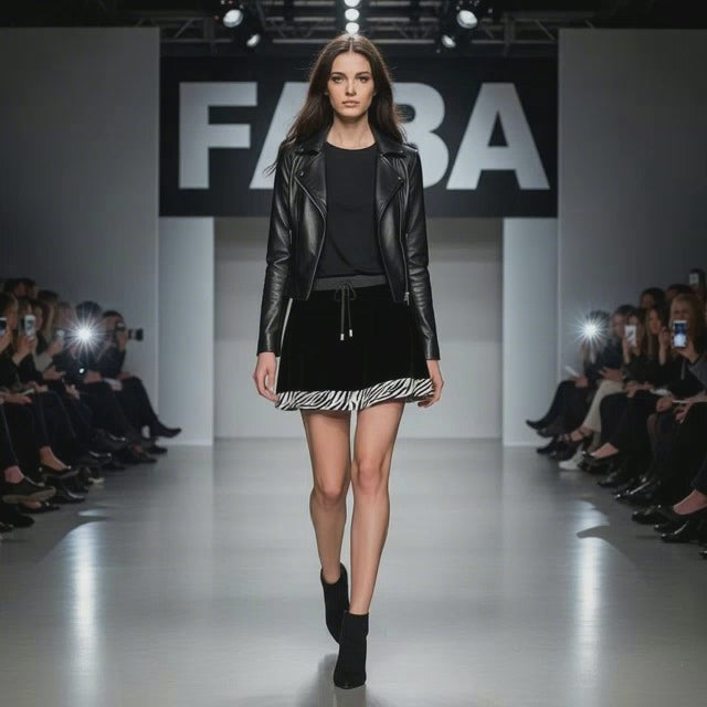 Zebra Heat Short Skirt Exclusive to FABA